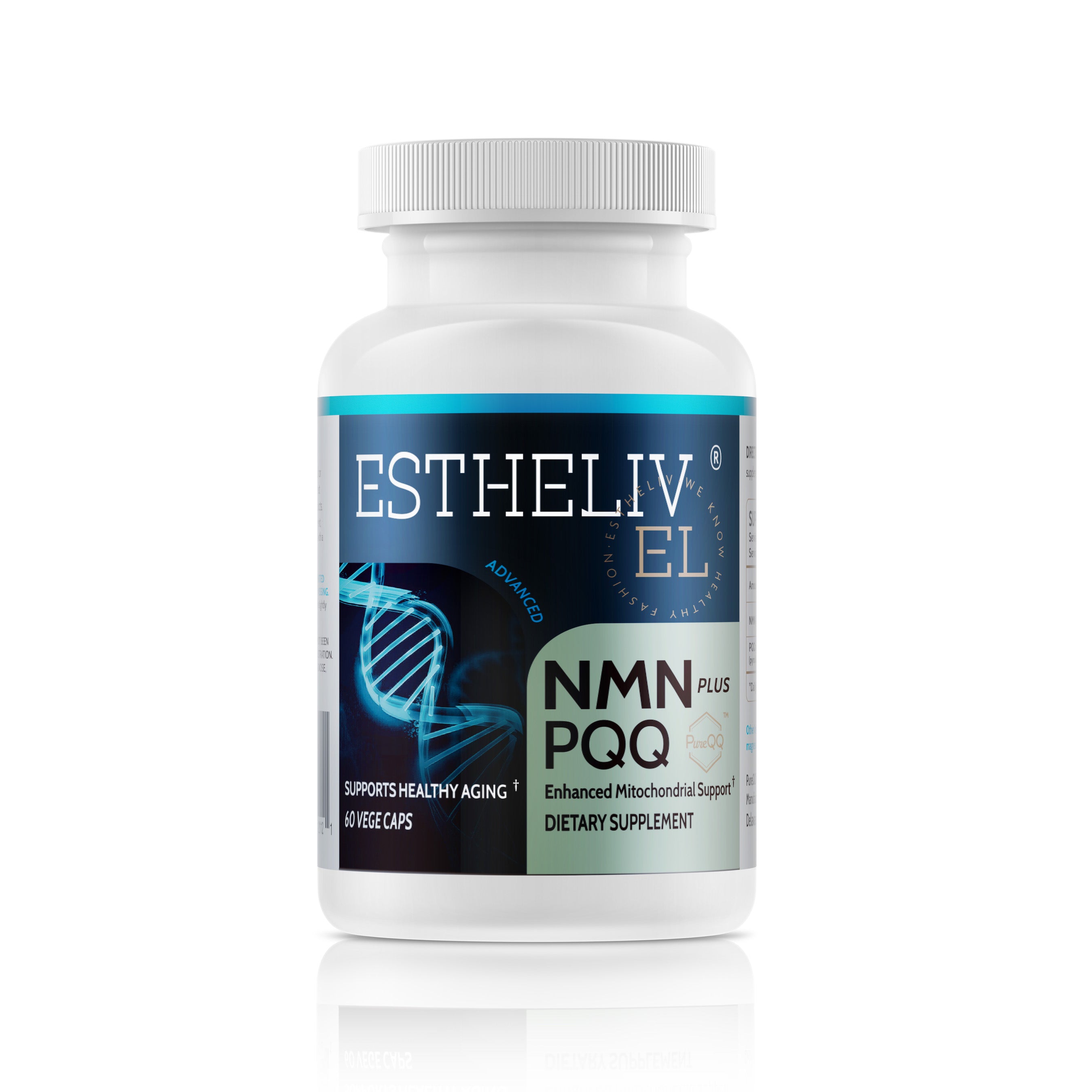 ESTHELIV NMN Plus PQQ - 60 Vegecaps - New Products! – epic4health