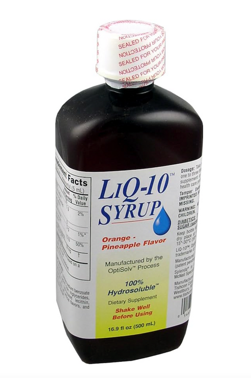 LiQ-10 Syrup (50mg/5ml) Enhanced Absorption - Liposomal CoQ10 - All ...